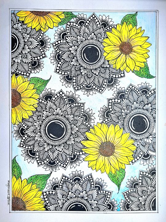 Authentic Indian Mandala Art - Megha Chitare - Paintings & Prints ...