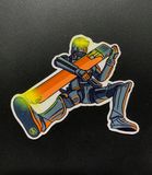 Mr. Zombie - BG Designs - Crafts & Other Art, Stickers - ArtPal