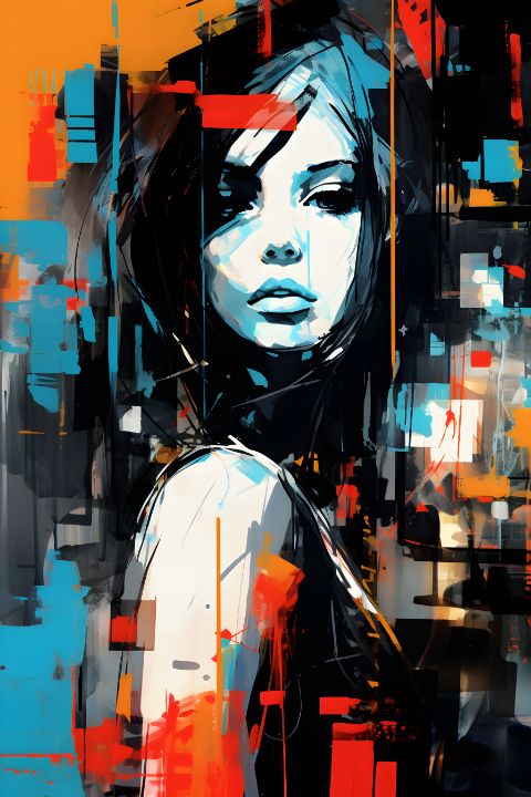 Rainbow Sleeves - James Kay Art - Digital Art, Abstract, Collage - ArtPal