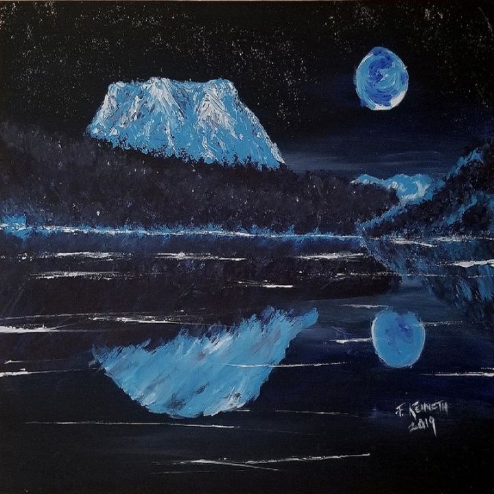 Midnite Blue - F. Kenneth Art, LLC - Paintings & Prints, Landscapes ...