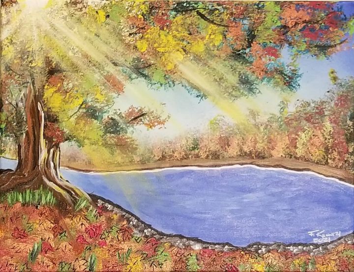 Autumn's Light - F. Kenneth Art, LLC - Paintings & Prints, Landscapes ...