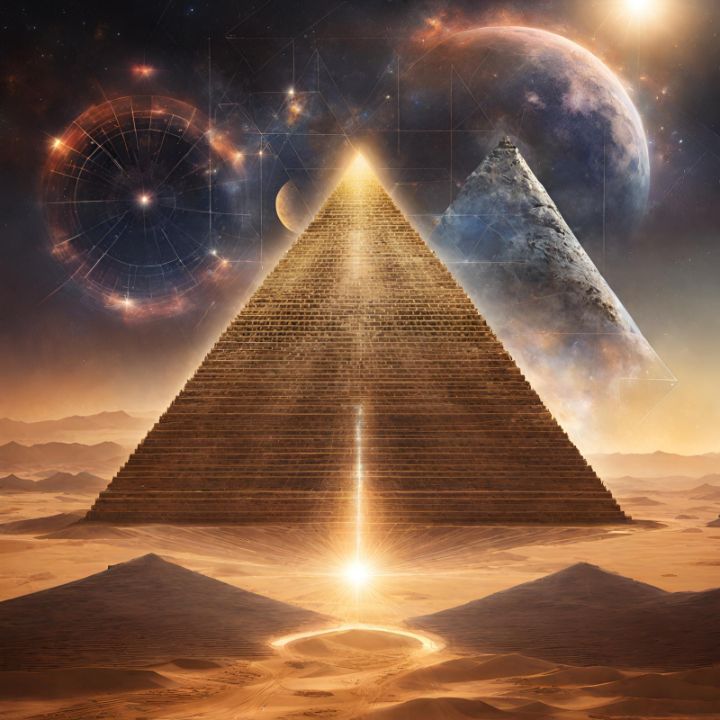 Pyramids - highways to the stars - ReSKaTORSiLver - Digital Art & AI ...