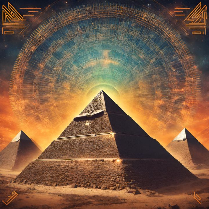 Pyramids - highways to the stars - ReSKaTORSiLver - Digital Art & AI ...