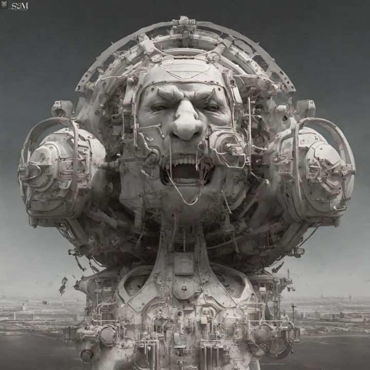 Technocracy - I know everything - ReSKaTORSiLver - Digital Art & AI ...