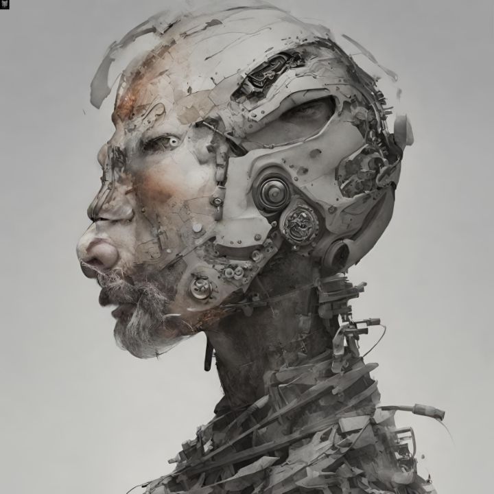 Technocracy - I am human - ReSKaTORSiLver - Digital Art & AI, Still ...