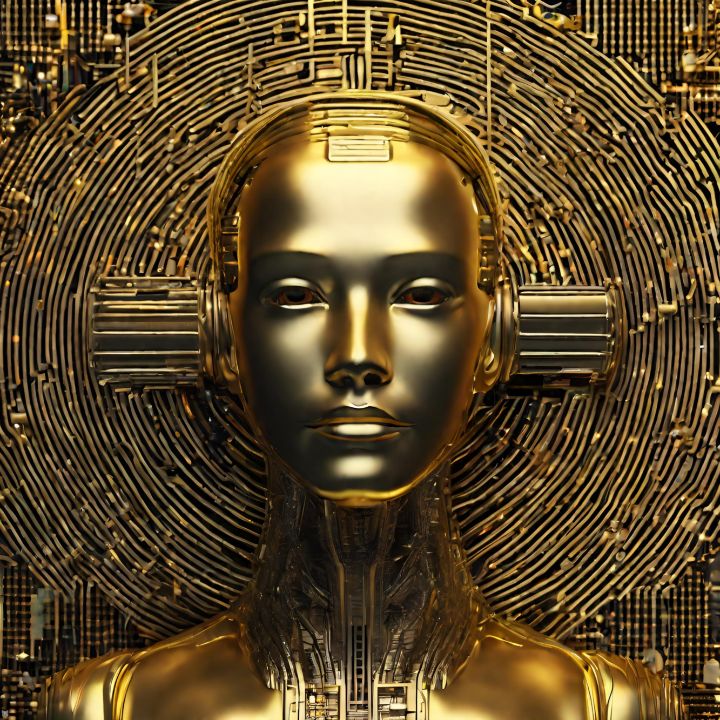 Gold robots - ReSKaTORSiLver - Digital Art, Science & Technology, Other ...