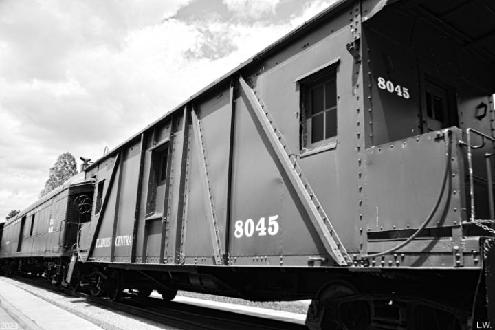 Illinois Central 8045 Caboose Black - Lisa Wooten Photography - Photography, Vehicles ...