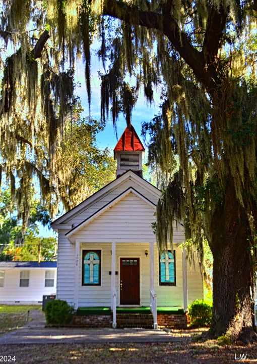 Little White Church Nestled - Lisa Wooten Photography - Photography ...
