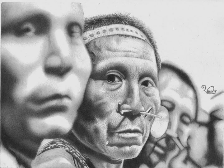 Matis people - Vassilis arts - Drawings & Illustration, People ...