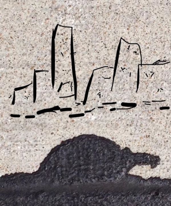 A City Tar Turtle - Chesterfield TarArt - Photography, Abstract, Other ...