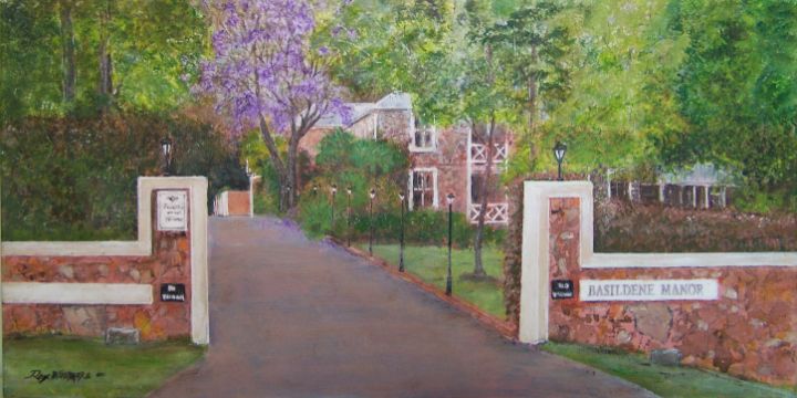 Basildene Manor - Rex Woodmore Australian Fine Art - Paintings & Prints ...