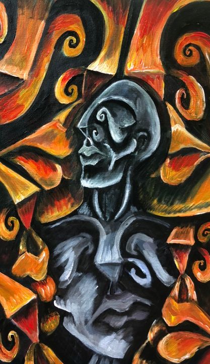 Xenophobia - Soul tree creations - Paintings & Prints, Abstract, Color ...