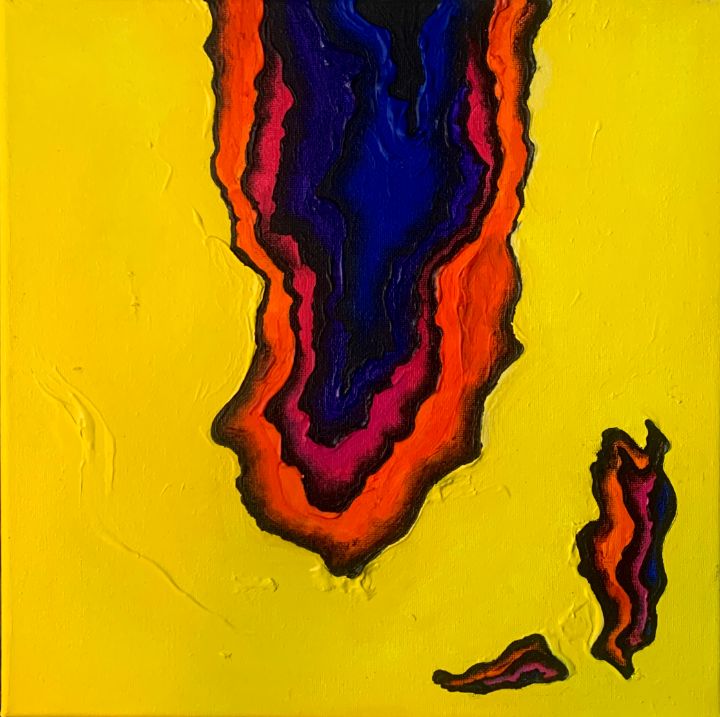 Excited - Spoken Colors - Paintings & Prints, Abstract, Geometric - ArtPal