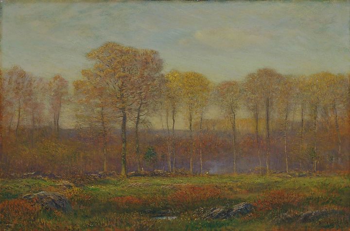Dwight William Tryon~Autumn New Engl - Old master - Paintings & Prints ...