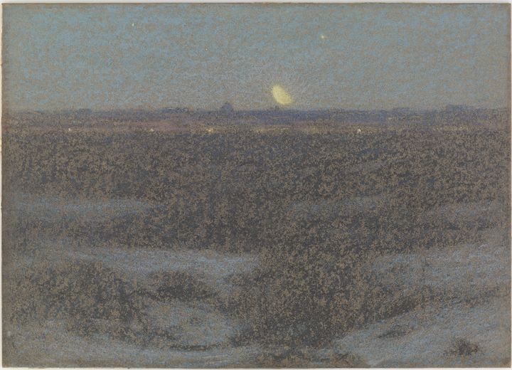 Dwight William Tryon~Central Park Mo - Old master - Paintings & Prints ...