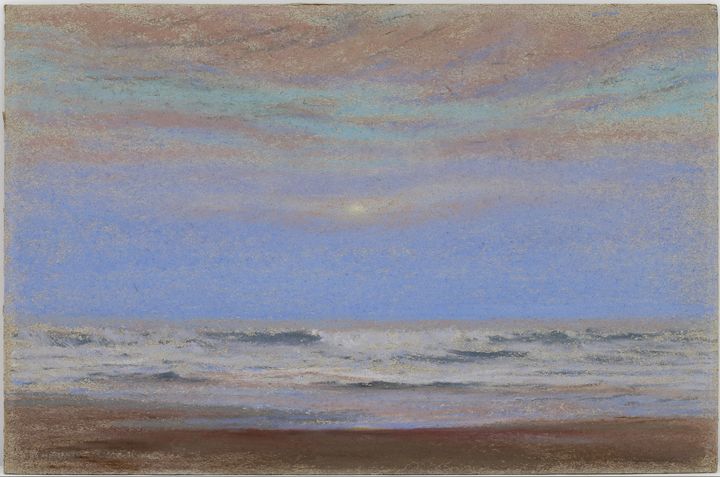 Dwight William Tryon~Early Evening L - Old master - Paintings & Prints ...