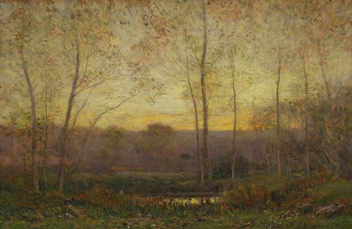 Dwight William Tryon~Evening Septemb - Old master - Paintings & Prints ...