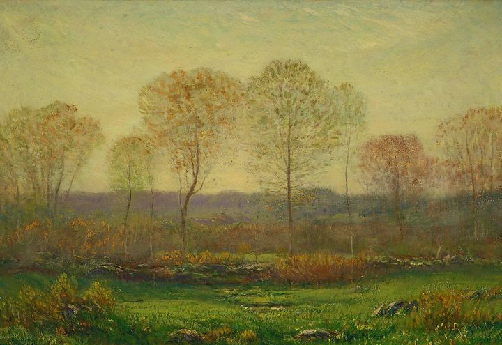 Dwight William Tryon~Morning Mist - Old master - Paintings & Prints ...
