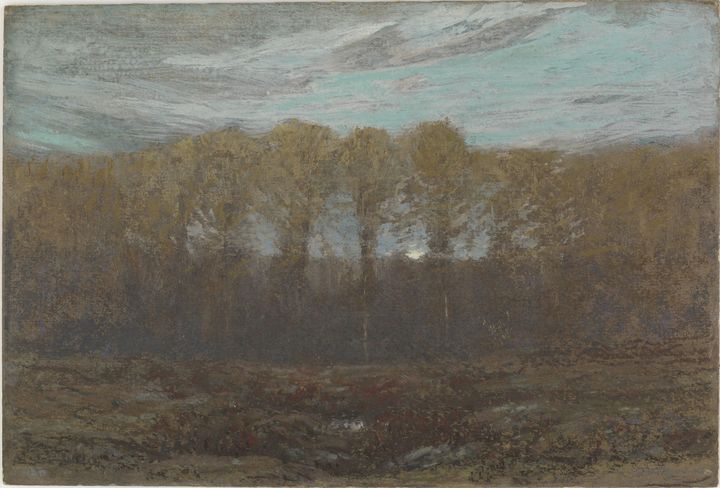 Dwight William Tryon~November Aftern - Old master - Paintings & Prints ...