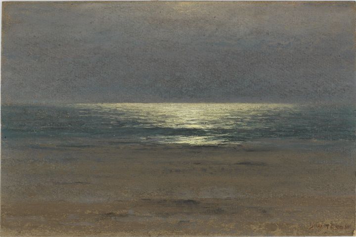Dwight William Tryon~The Sea Moonlig - Old master - Paintings & Prints ...