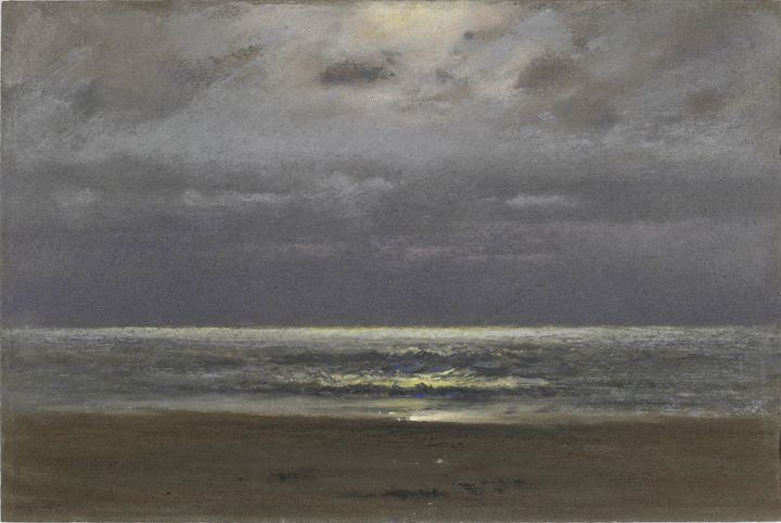 Dwight William Tryon~The Sea Night - Old master - Paintings & Prints ...