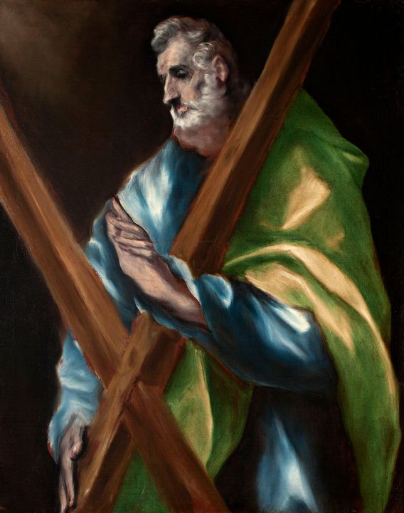 El Greco~St. Andrew - Old master - Paintings & Prints, Ethnic, Cultural ...