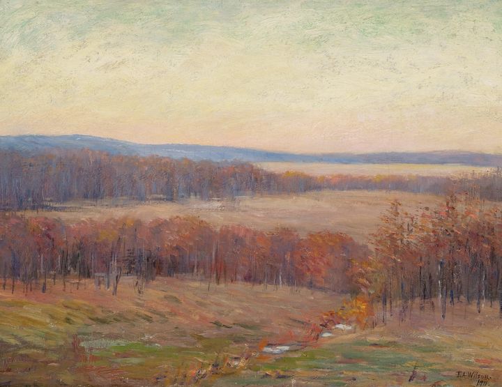 Ellen Axson Wilson~Autumn Landscape - Old master - Paintings & Prints ...