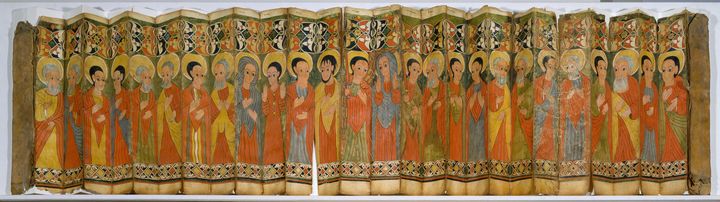 Ethiopian~Folding Processional Icon - Old master - Paintings & Prints ...