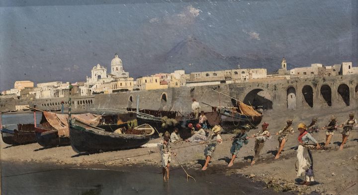 Ettore Cercone~Annunziata Tower - Old master - Paintings & Prints ...