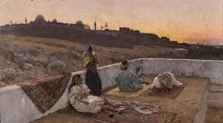 Ettore Cercone~Evening Prayer - Old master - Paintings & Prints, Ethnic ...