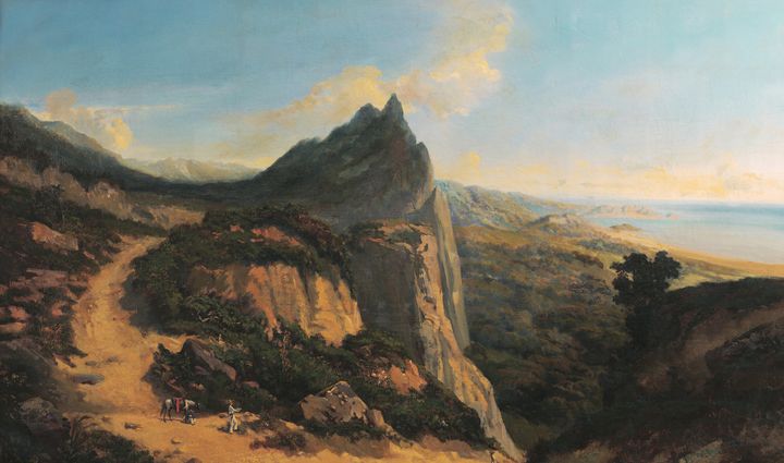 Eugenio Landesio~Mexican Landscape - Old master - Paintings & Prints ...