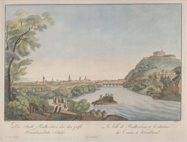 Ferdinand Runk~Town Radkersburg (Rad - Old master - Paintings & Prints ...