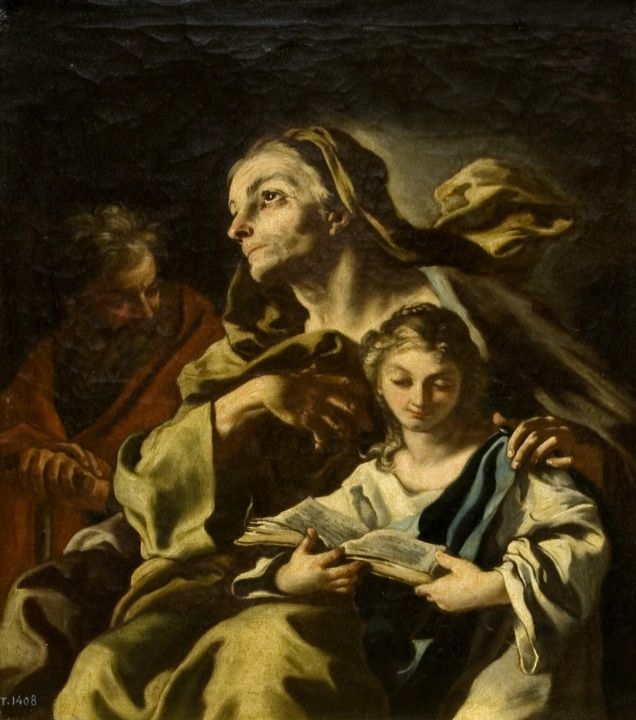 Francesco Solimena~San Joaquin, Sant - Old master - Paintings & Prints ...