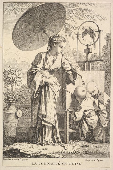 François Boucher~Chinese Curiosities - Old master - Paintings & Prints ...