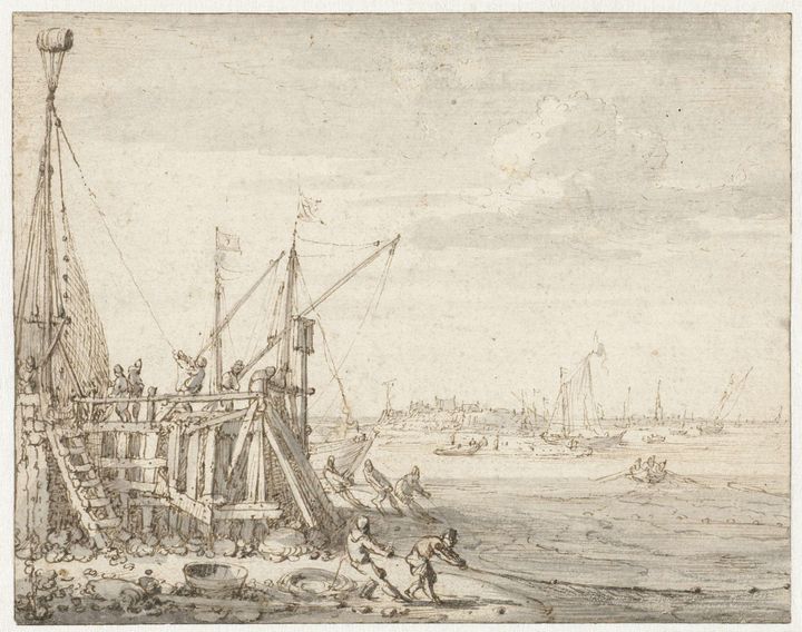 Cornelis Claesz van Wieringen~Havenh - Old master - Paintings & Prints ...