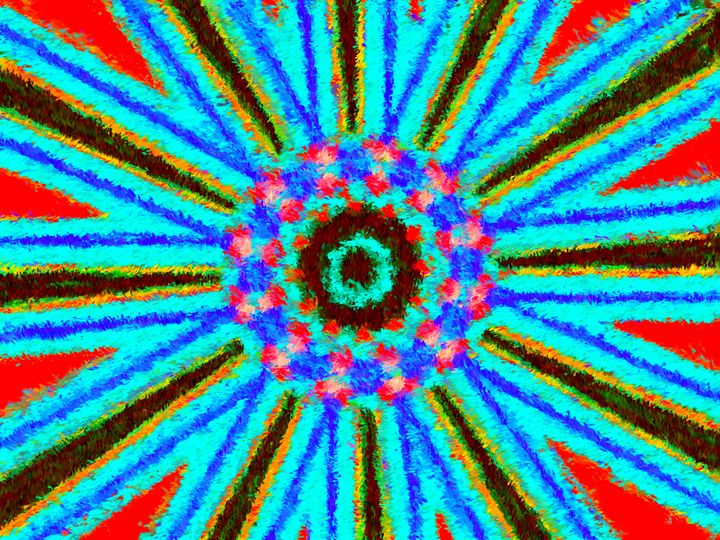 Blue Fontana - Museum of A Lot of Art MOLOA - Digital Art & AI ...