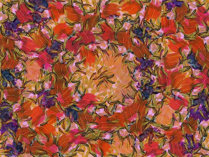 Orange Jumble - Museum of A Lot of Art MOLOA - Digital Art & AI ...