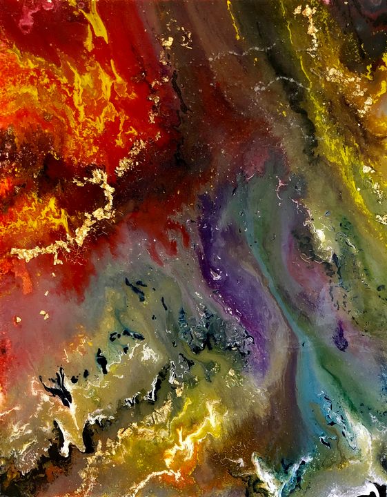 Accomplished - Paint ur Art Out - Paintings & Prints, Abstract, Color ...