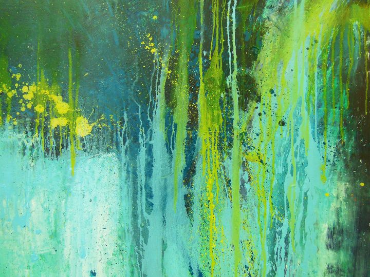 Torrent - Art_Vuckovic - Paintings & Prints, Abstract, Collage - ArtPal