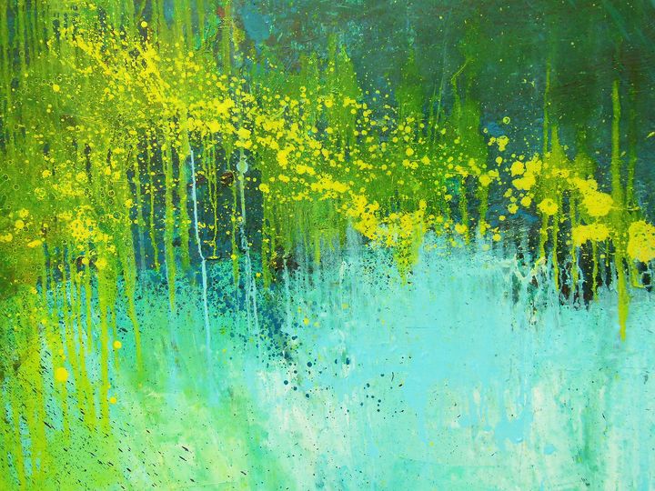 Torrent - Art_Vuckovic - Paintings & Prints, Abstract, Collage - ArtPal