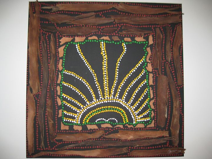 Hiding - Christine Rufflet - Paintings & Prints, Abstract, Other ...