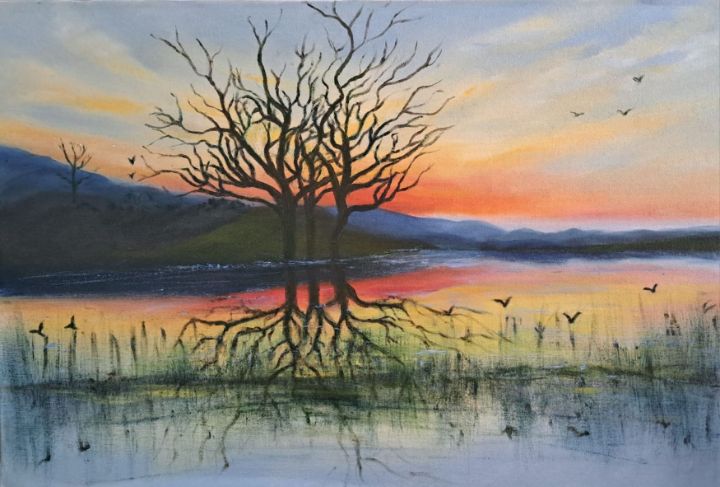 Blessing From Above - Art-by-Belinda - Paintings & Prints, Landscapes ...