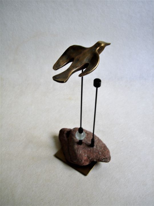 Little Evening Swift - Hedwig Hayoz-Häfeli - Sculptures & Carvings ...