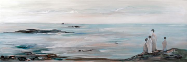 Sea of Mist - Hedwig Hayoz-Häfeli - Paintings & Prints, Landscapes ...