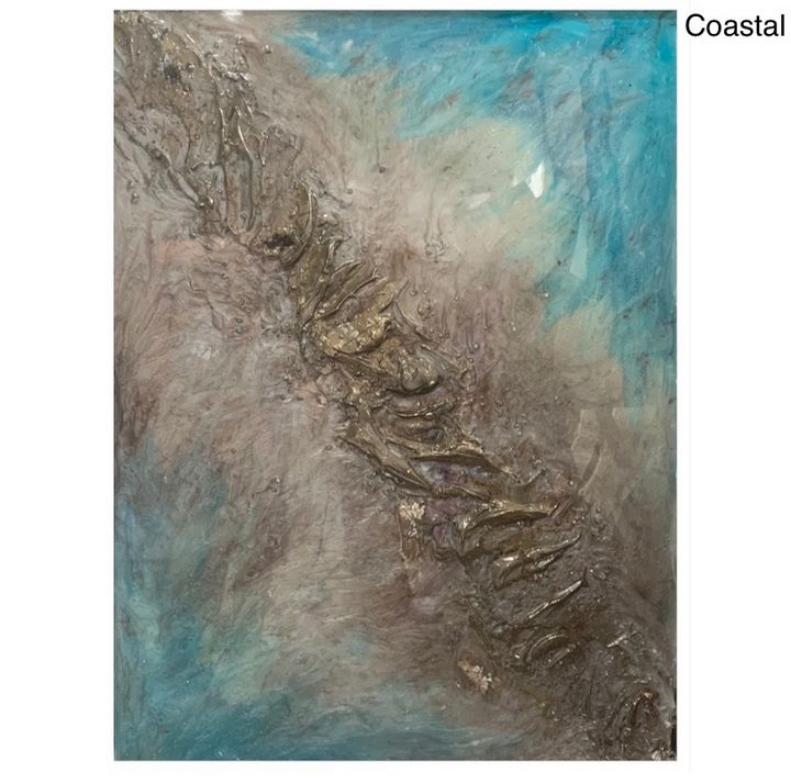 Coastal - Erin Crain Art - Paintings & Prints, Abstract, Landscape - ArtPal