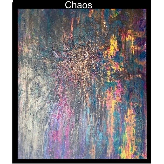 Chaos - Erin Crain Art - Paintings & Prints, Abstract, Other Abstract ...