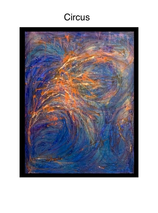 Circus - Erin Crain Art - Paintings & Prints, Abstract, Color - ArtPal