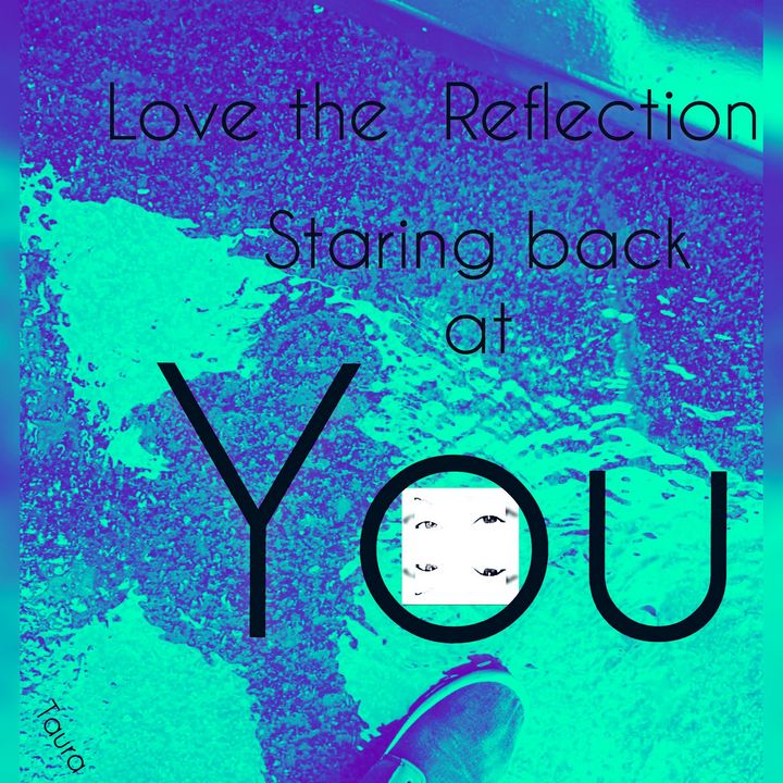 Love the reflection staring back - Perception Art HeArt & Soulé ...