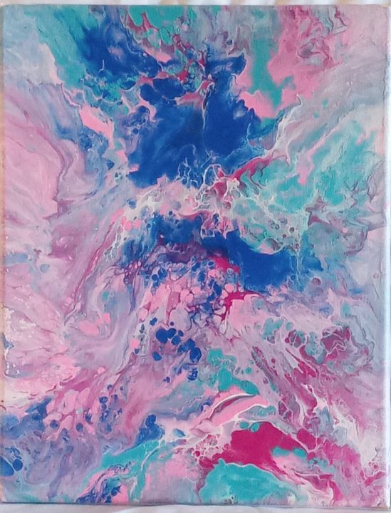 Berry Splash - Stacy - Paintings & Prints, Abstract, Color - ArtPal