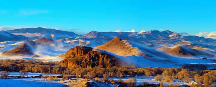 Winter remnants Summer Coon Volcano - John McEvoy Photographer ...